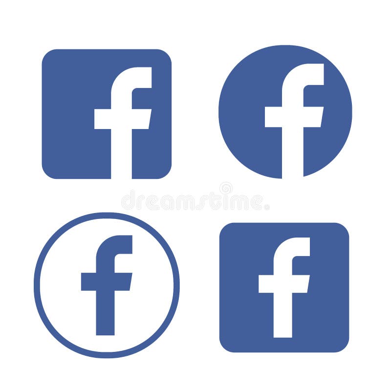 Vectorillustratie Van Het Facebook-logo, Facebook-icoon Als Vector ...