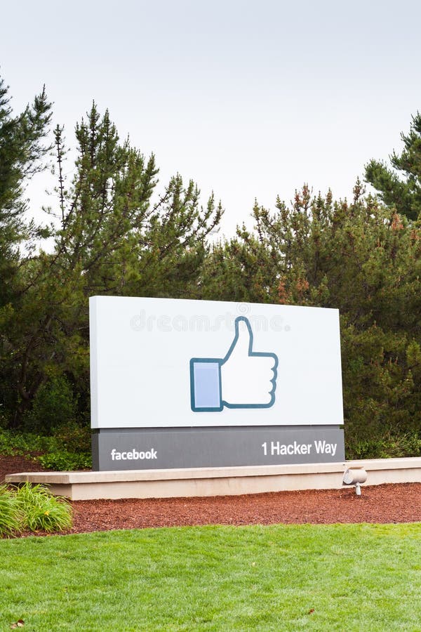 Facebook Headquarters On The Shoreline Of San Francisco Bay Area ...