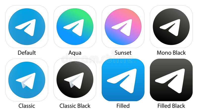Telegram Icon. Social Media. Popular Messenger App Editorial Stock ...