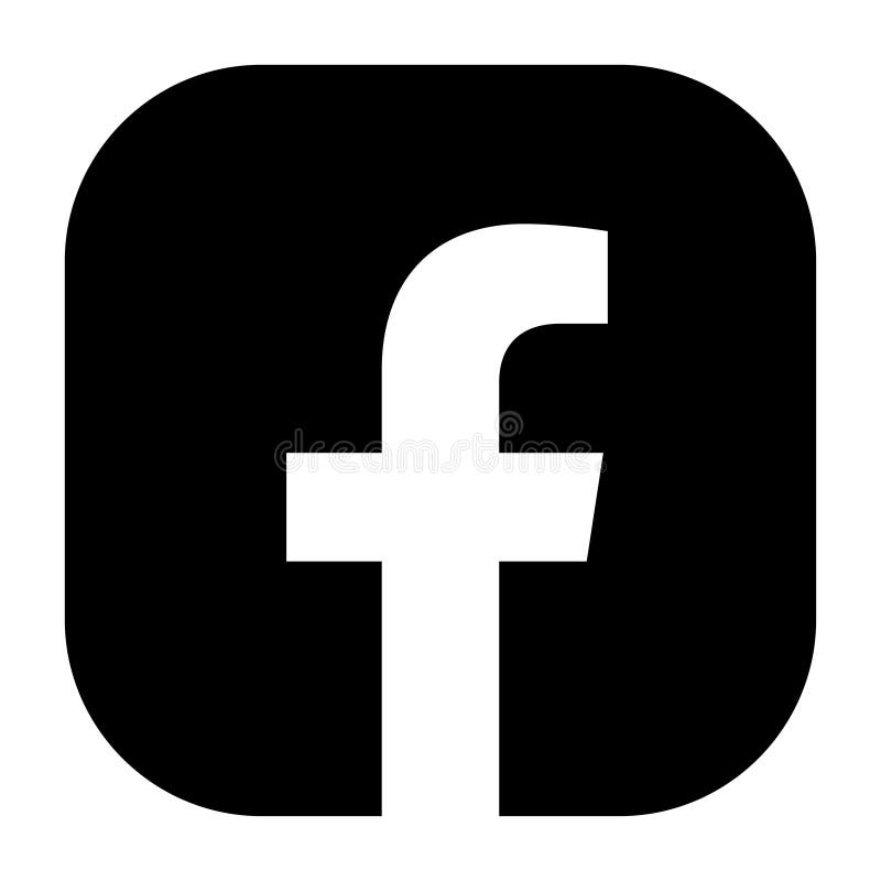 Facebook icon logo editorial stock image. Illustration of brand - 225149229