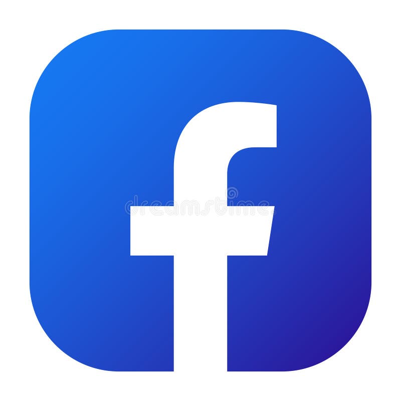 Facebook icon logo editorial photography. Illustration of trademark ...