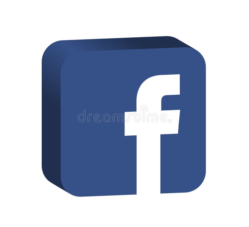 Facebook icon vector. editorial photo. Illustration of white - 155104636