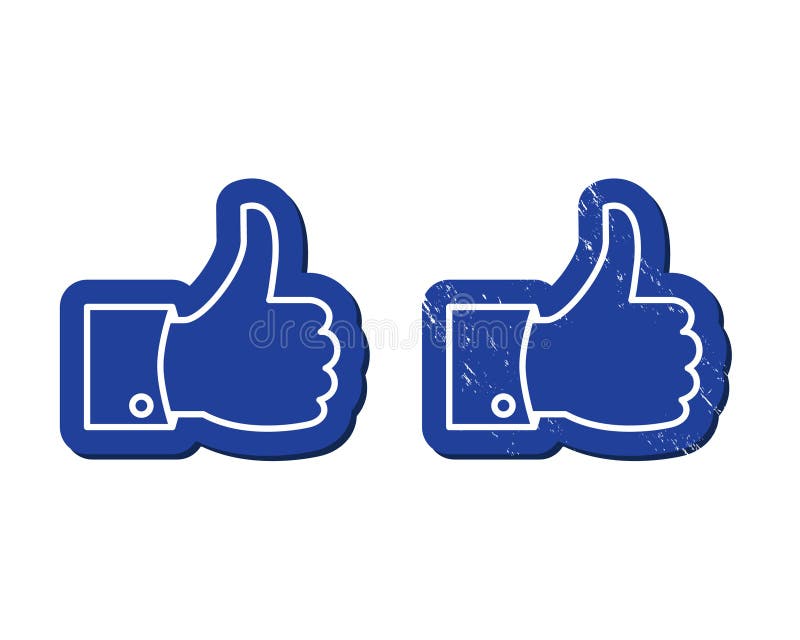 Facebook Like / Facebook Follow Us Buttons Editorial Photo ...