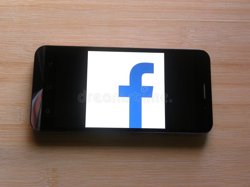 Facebook Lite App Logo on a Smartphone Screen. Editorial Image - Image ...