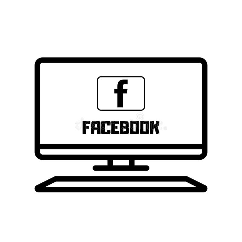The Facebook Logo Icon Currently Being Used on the Computer Editorial ...