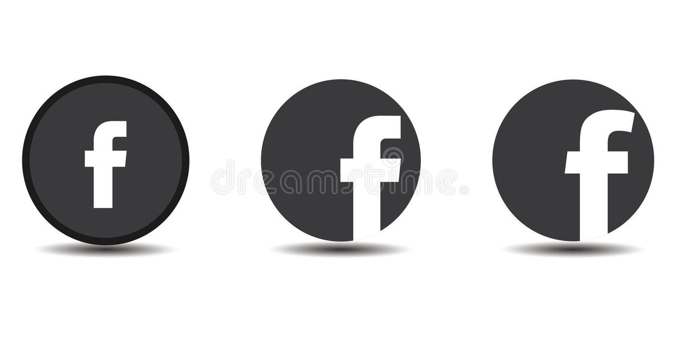 Facebook Logo Transparent Stock Illustrations – 1,434 Facebook Logo ...