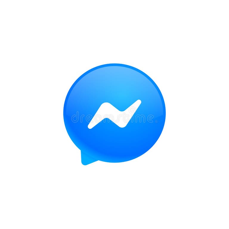 Facebook Messenger Logo Design. Facebook Messenger Icon Design ...