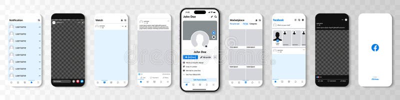 Facebook Comment Mockup Stock Illustrations – 201 Facebook Comment ...