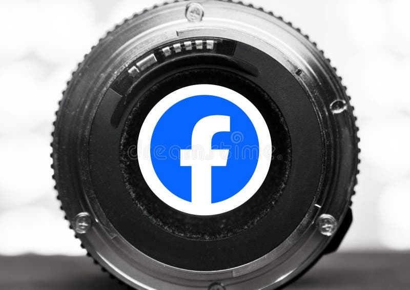 Facebook logo editorial stock image. Image of mobile - 76686269