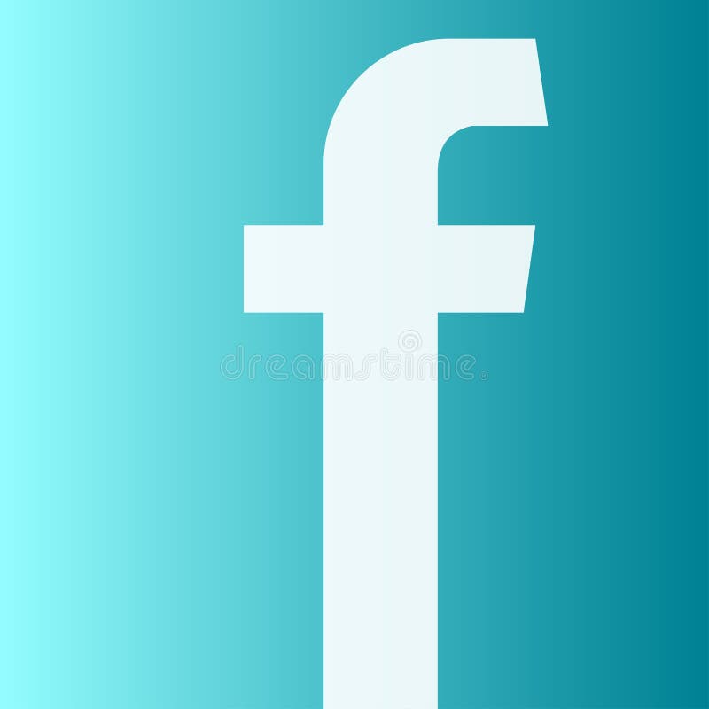 Facebook Sztuki Loga Aero Symbol Zdjęcie Stock Editorial - Ilustracja ...