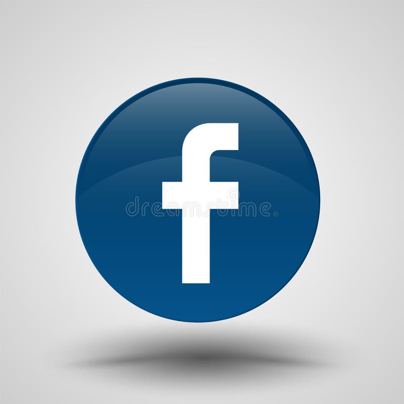 Facebook Web Icon editorial stock photo. Illustration of graphic ...