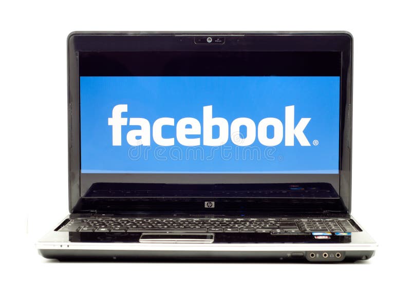 Facebook Zeichen redaktionelles bild. Bild von medien - 16192220