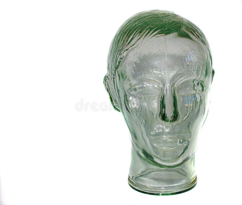 Faceless glass head stock photo. Image of influenza - 181286416