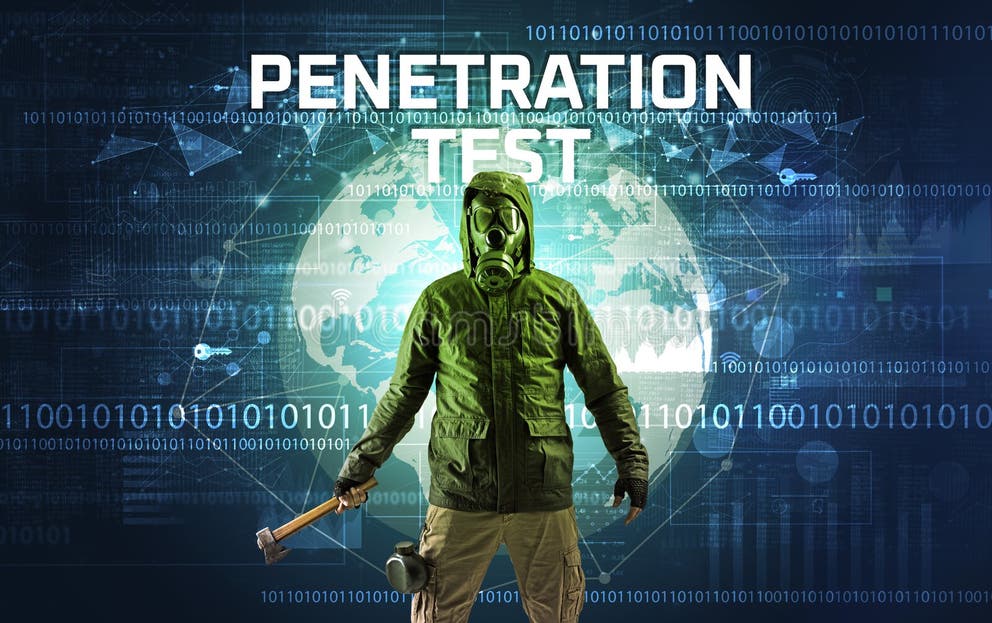 Faceless Hacker at Work, Security Concept Stock Image - Image of black ...