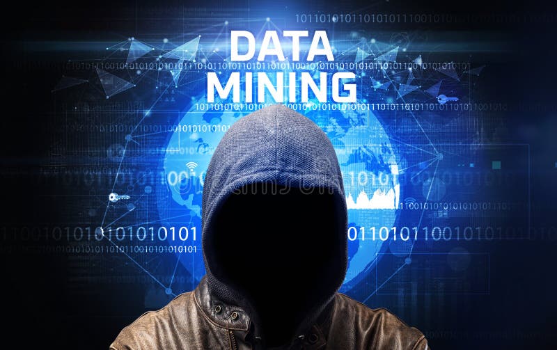 Faceless Hacker at Work, Security Concept Stock Photo - Image of ...