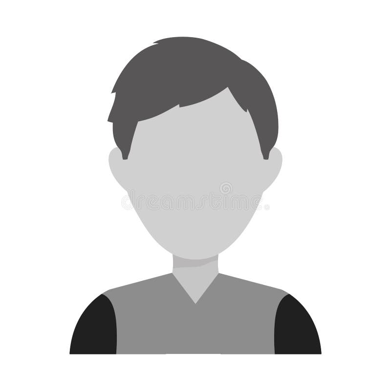 Faceless man character stock vector. Illustration of portrait - 82022836