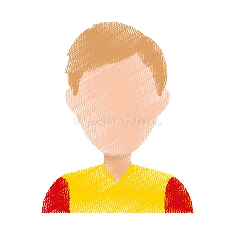 Faceless man character stock vector. Illustration of faceless - 82024262