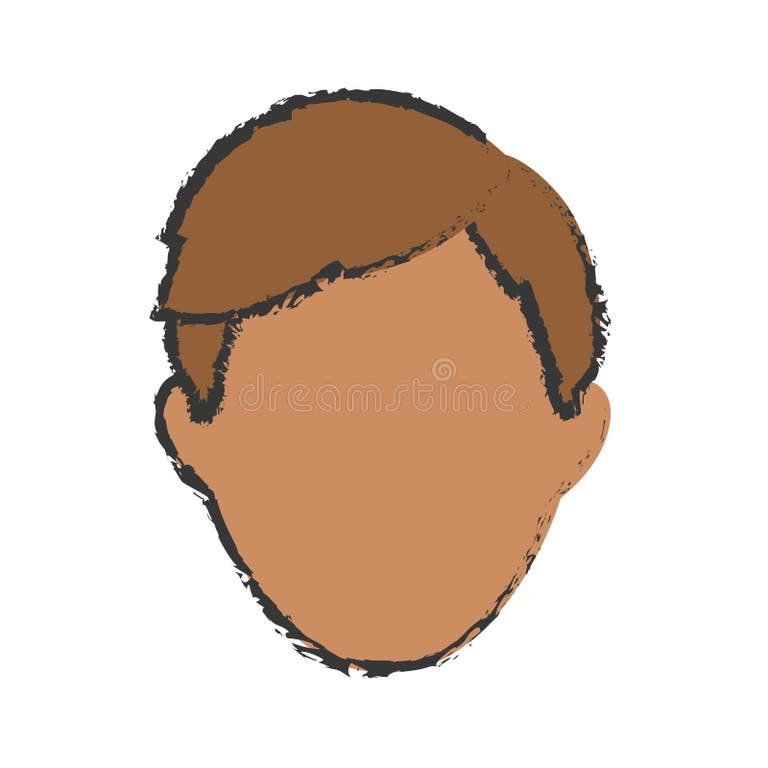 Faceless man character stock vector. Illustration of portrait - 82030855