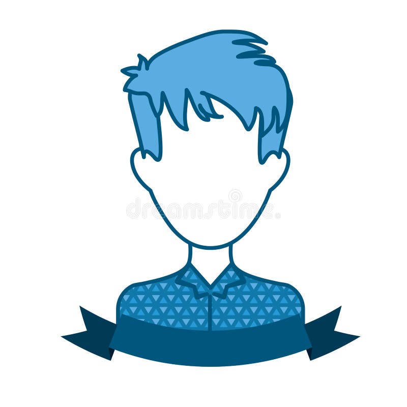 Faceless man icon image stock vector. Illustration of successful - 81798904