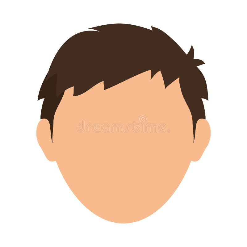 Faceless men cartoon stock vector. Illustration of sign - 81431400