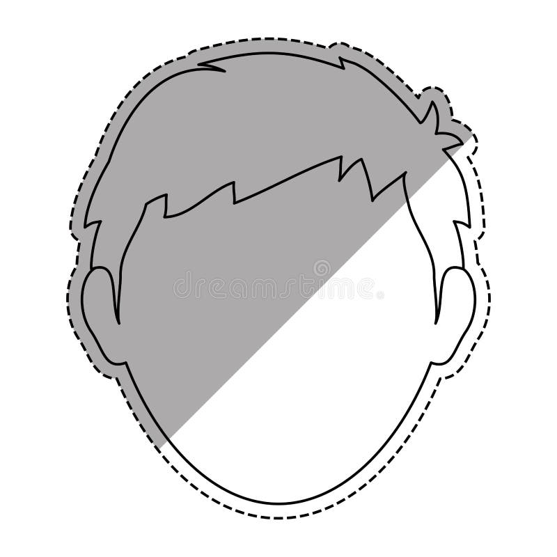 Faceless men cartoon stock vector. Illustration of sign - 81431400