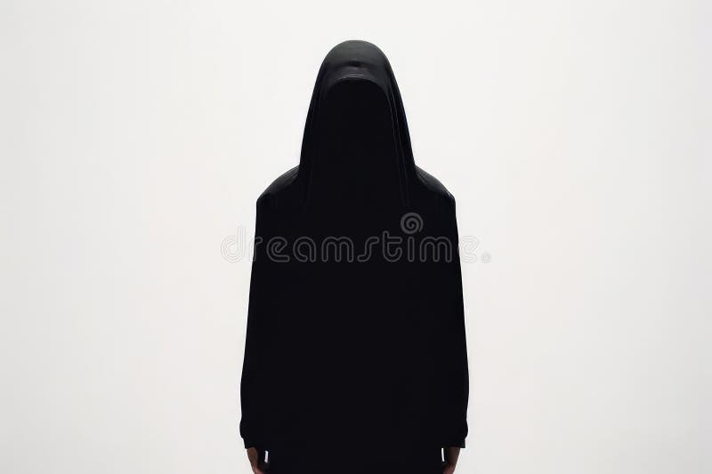 Faceless Unrecognizable Human Image Illustration Stock Image - Image of ...