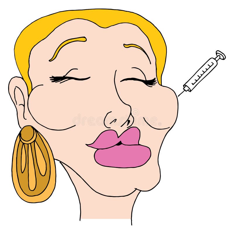Facelift Woman Stock Illustrations – 696 Facelift Woman Stock ...