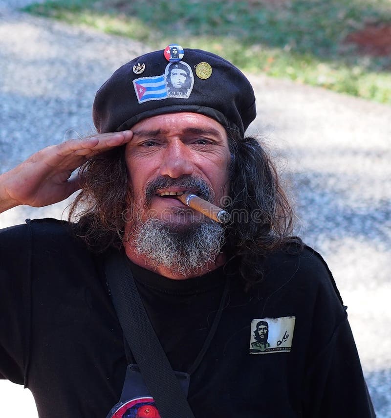 Faces of Cuba-Man with Cigar Editorial Photography - Image of relaxing ...