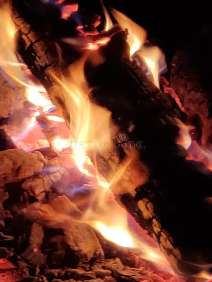 Faces in places fire camp stock image. Image of light - 163871413