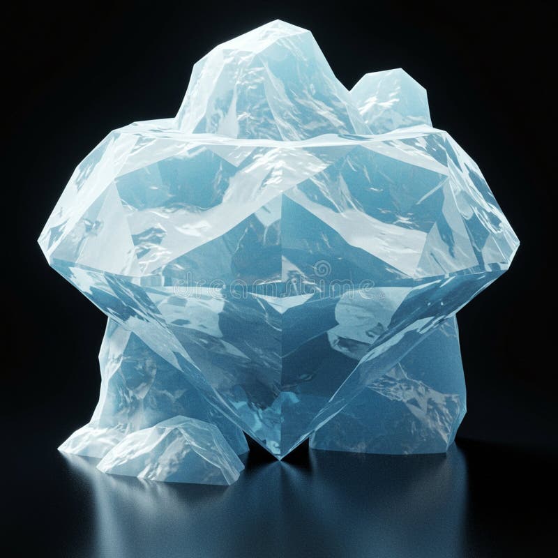 Faceted Crystalline Form Stock Illustrations – 596 Faceted Crystalline ...