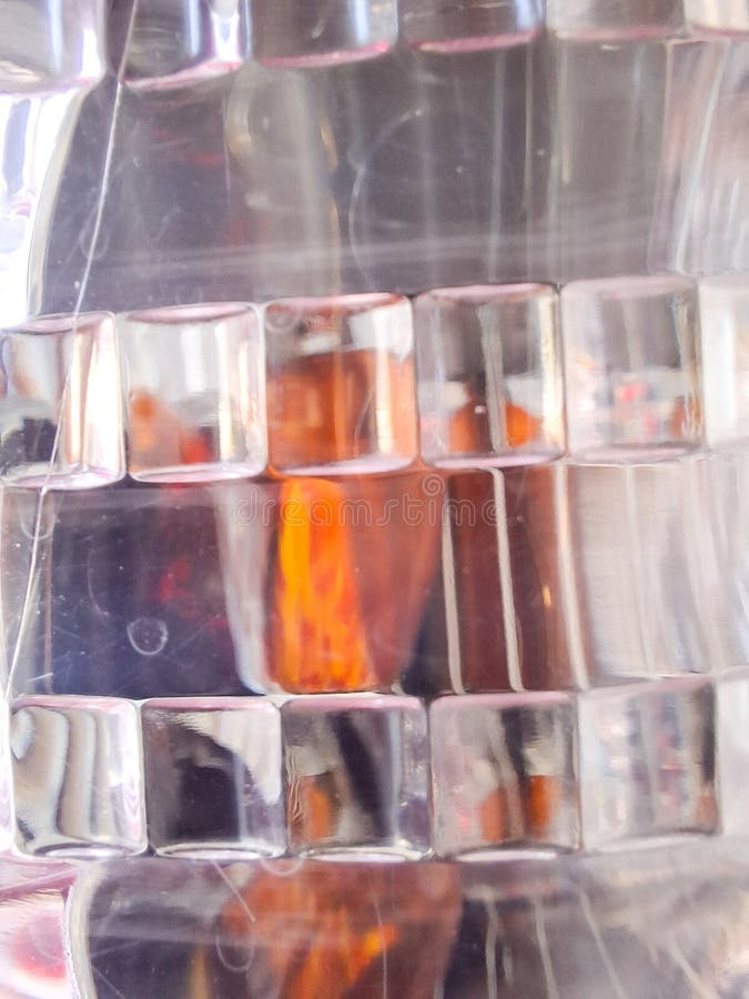 Faceted Glass Transparent Texture Stock Image - Image of texture ...