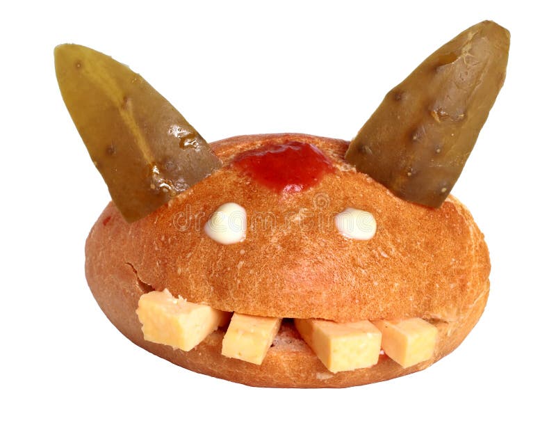 Facetious hamburger stock photo. Image of grinder, cheddar - 9530588