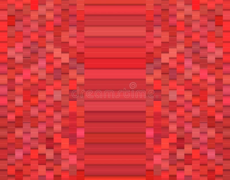 Facetted Abstract 3d Pattern in Pink Red Stock Illustration ...