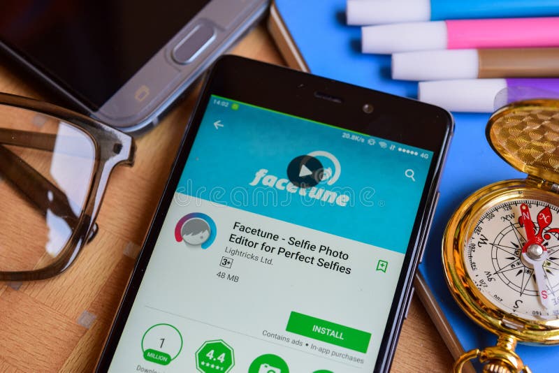 Facetune -Selfie Photo Editor for Perfect Selfies Lock Dev App on ...