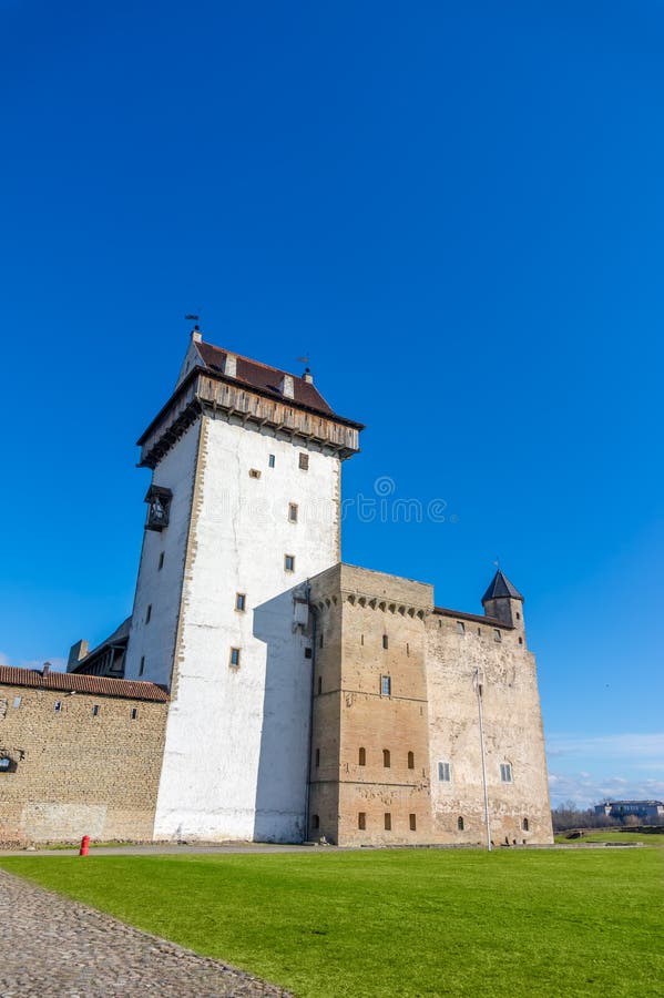 Fachada de Hermann Castle imagem de stock. Imagem de exterior - 78434939