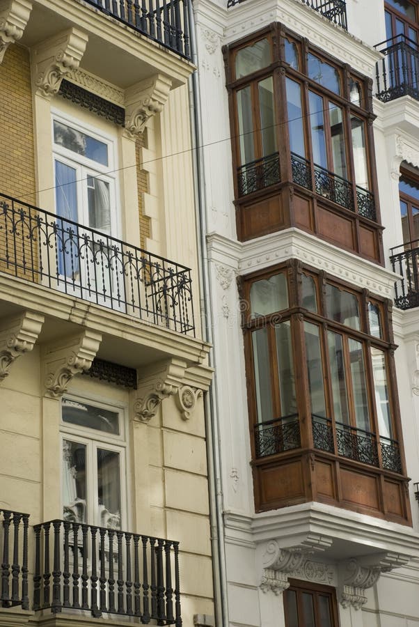 Fachada española imagen de archivo. Imagen de diferente - 11627075