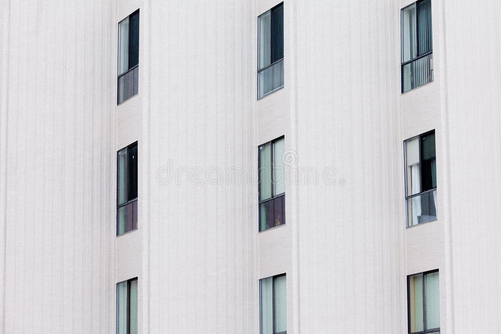 Fachada Exterior Del Edificio Moderno Del Bloque De Apartamentos Foto de archivo - Imagen de ...