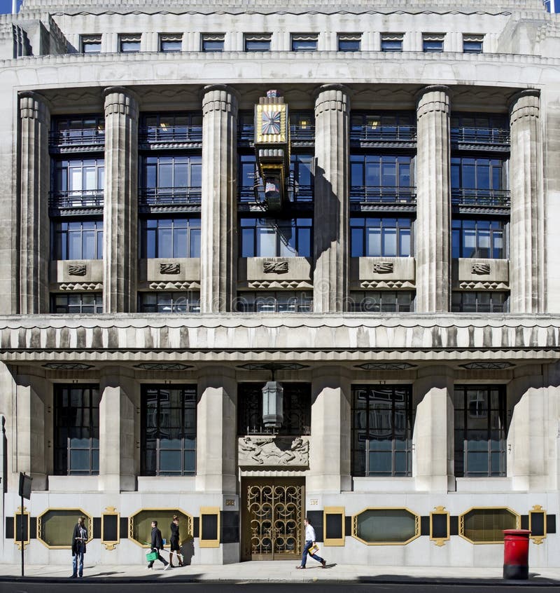 Fachada Postmoderno Da Corte De Peterborough Imagem de Stock Editorial ...