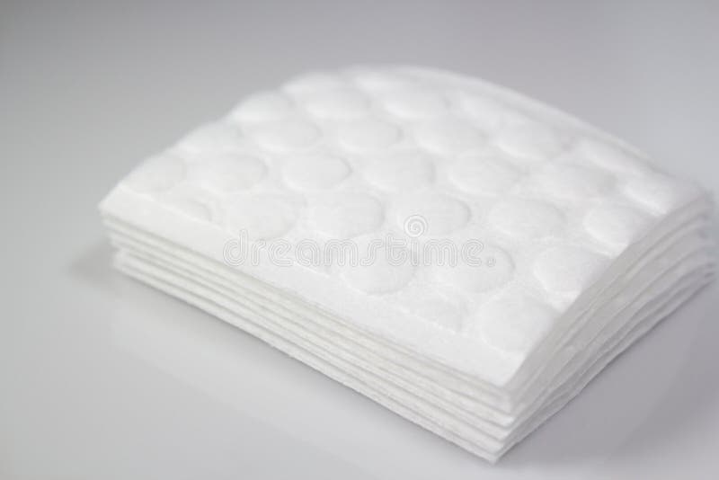 Facial Cotton in Black Background Stock Image - Image of medical, clean ...