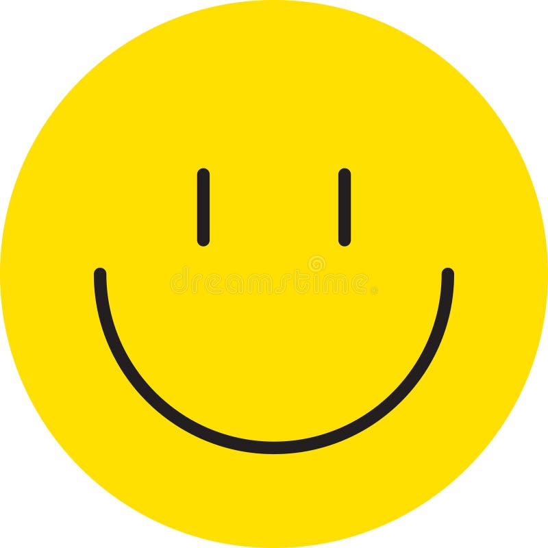 Smiling Face, Facial Expression, Happiness on Face Stock Vector ...