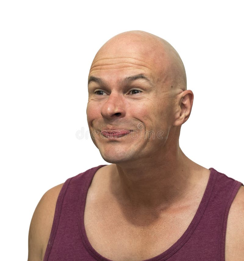 Silly Expression on Young Man Stock Photo - Image of happy, face: 62244094