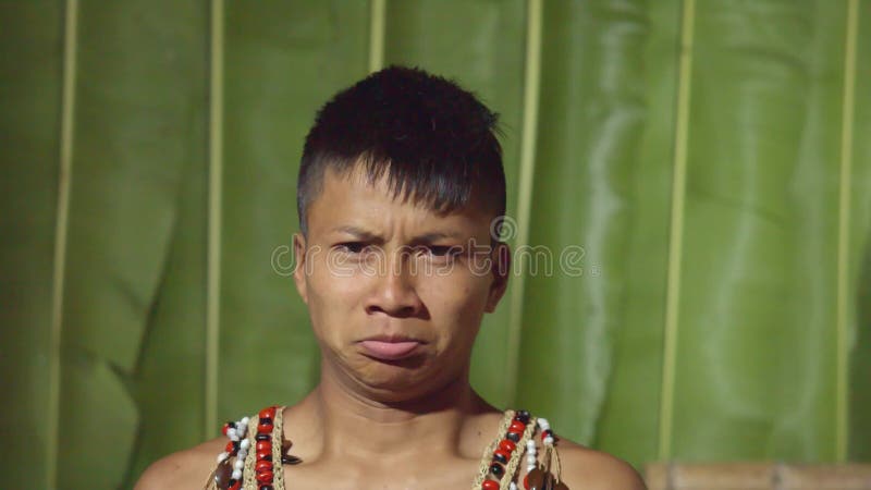 Facial Expression of a Young Boy Pouting Stock Video - Video of people ...