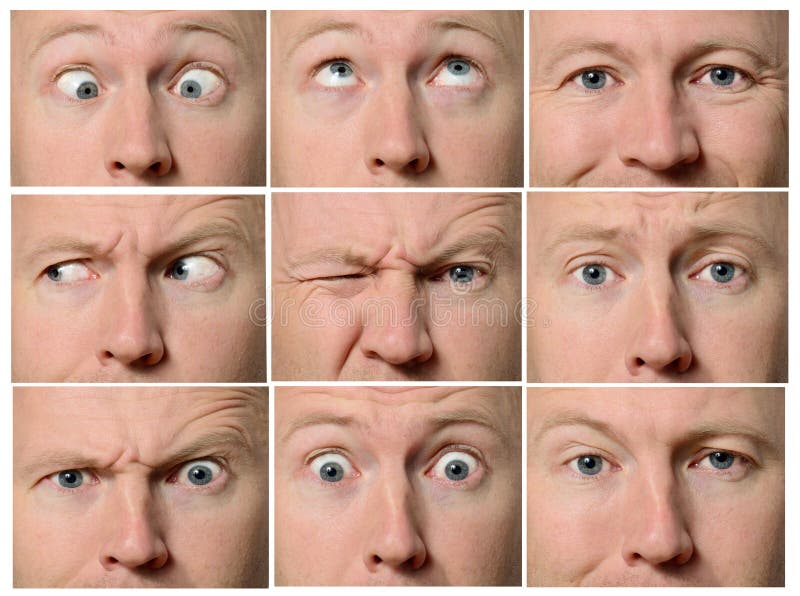 Facial expressions stock photo. Image of acting, front - 36115776