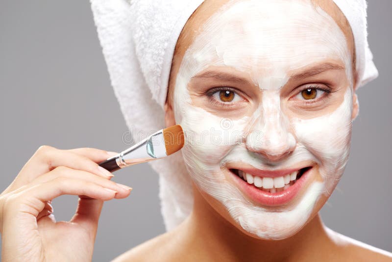 Facial mask stock photo. Image of expression, facial - 25443402