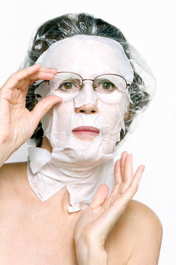 Facial mask stock photo. Image of beauty, female, relaxation - 26476514