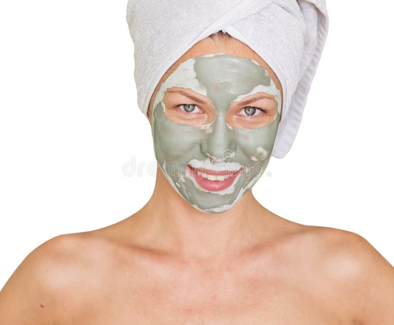Facial mask stock image. Image of cleanse, beauty, massage - 57820133