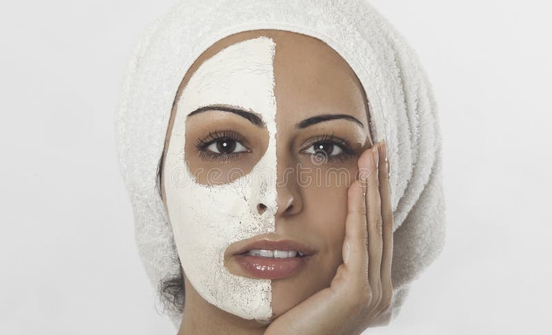 Facial Mask stock image. Image of lifestyles, adult, human - 33116783