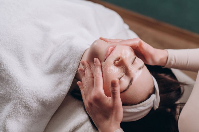 Facial Massage Beauty Treatment Stock Image Image Of Professional