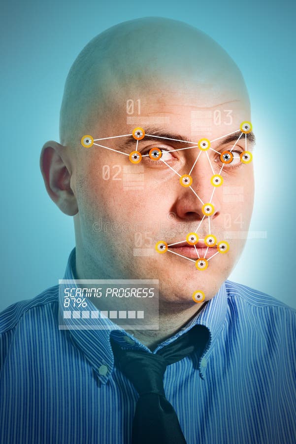Facial recognition stock image. Image of cyber, facial - 30456305