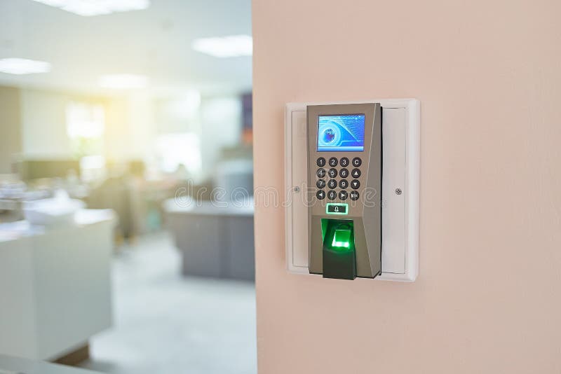 Fingerprints Scanner Machine for Access Door Security and for Records ...